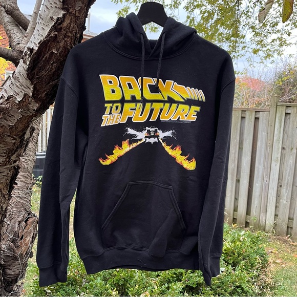 Sweaters | Back To The Future Hoodie Size Small | Poshmark